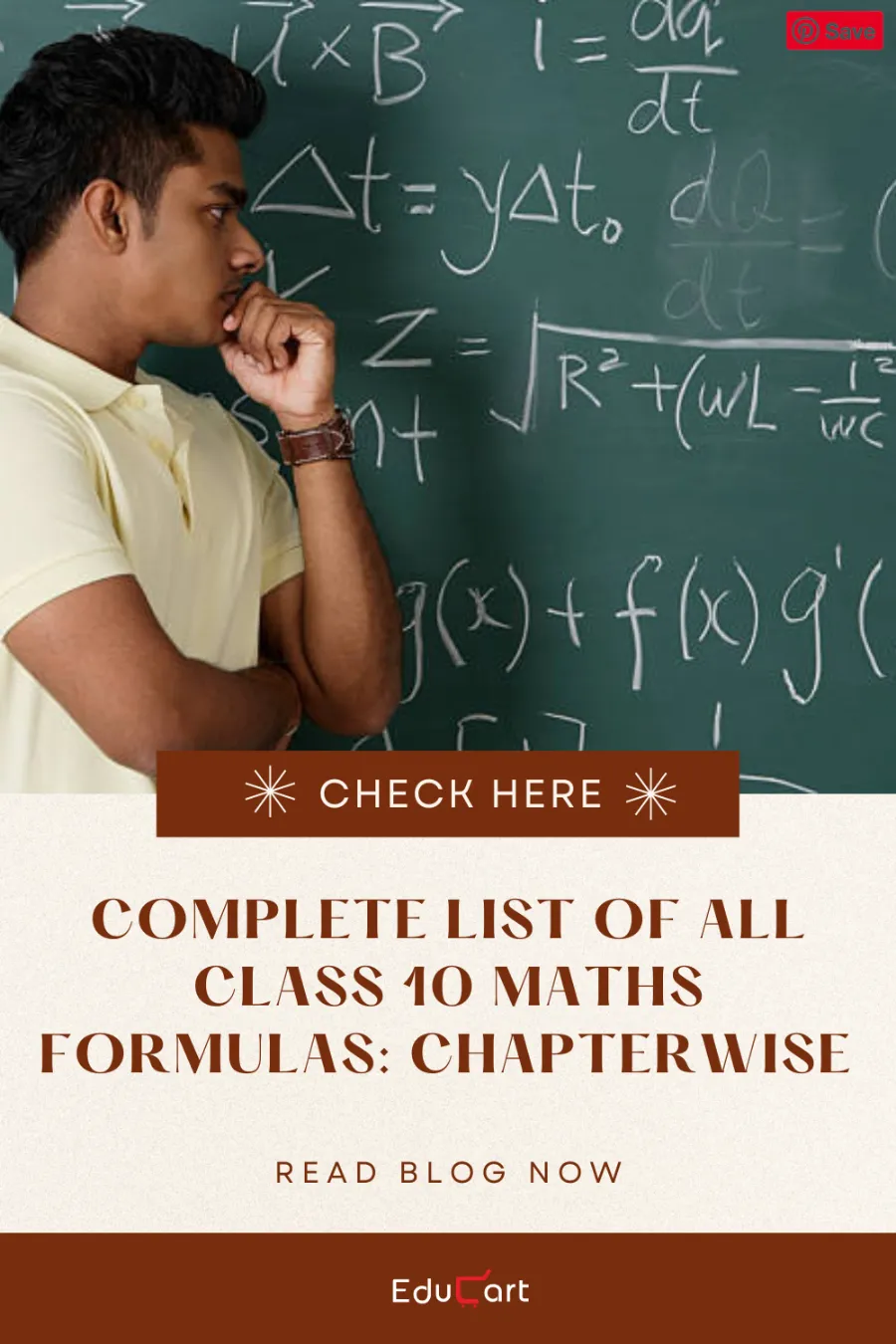 Class 10 Maths Formulas Chapter Wise PDF Download